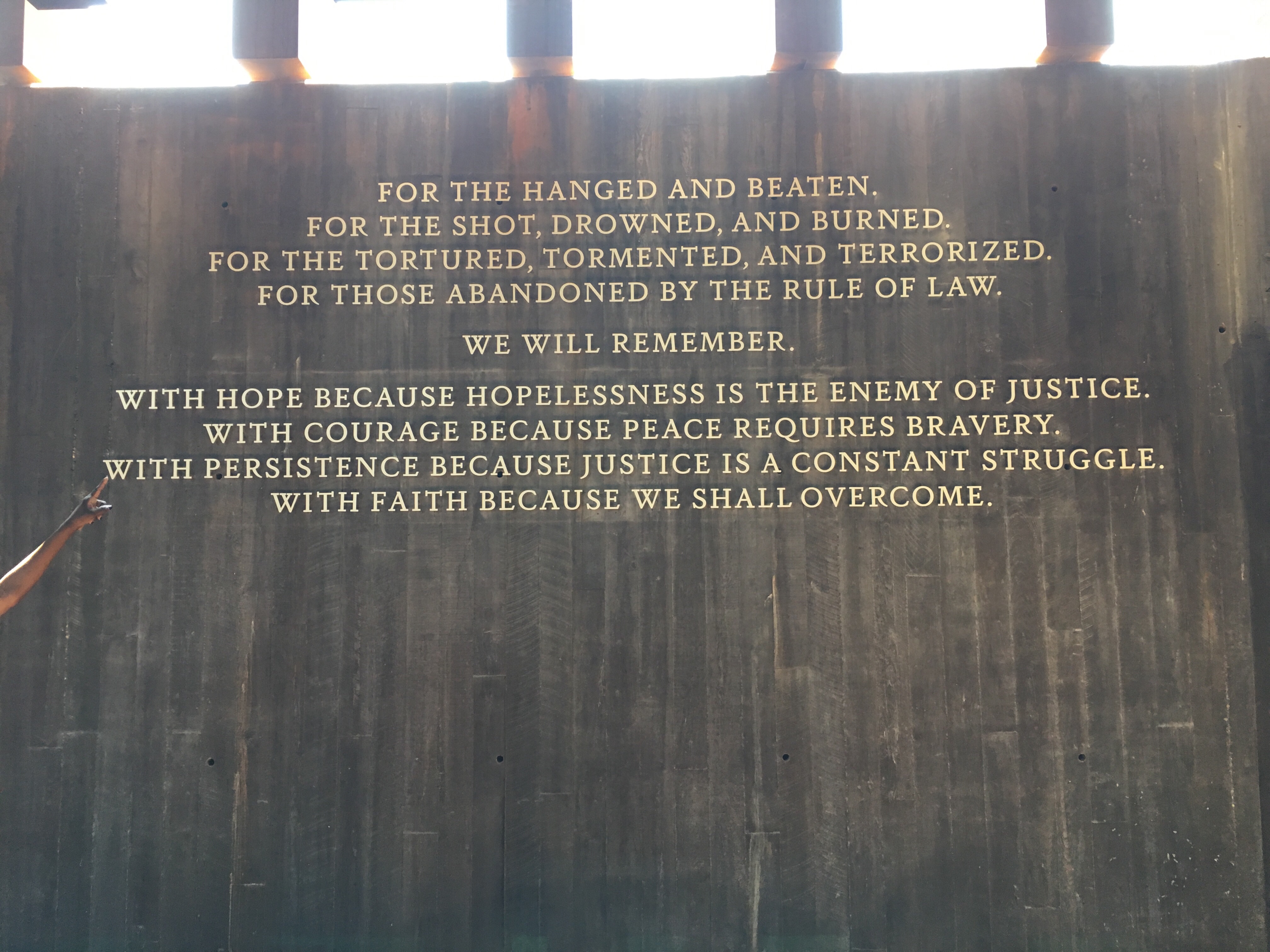 Reflections on EJI Legacy Museum and Memorial for Peace and Justice ...