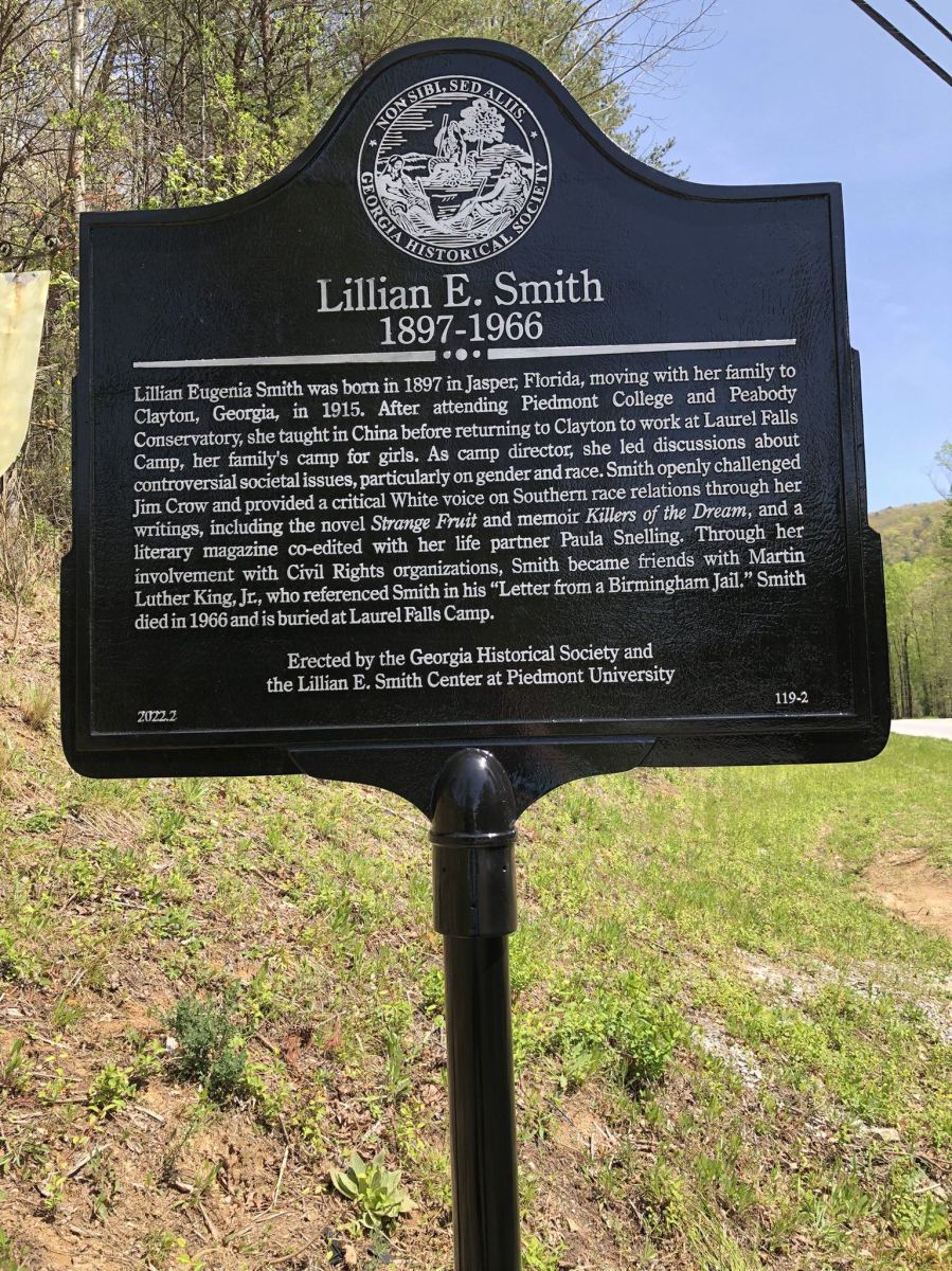Keri Leigh Merritt “History Marker Honoring Lillian Smith ...